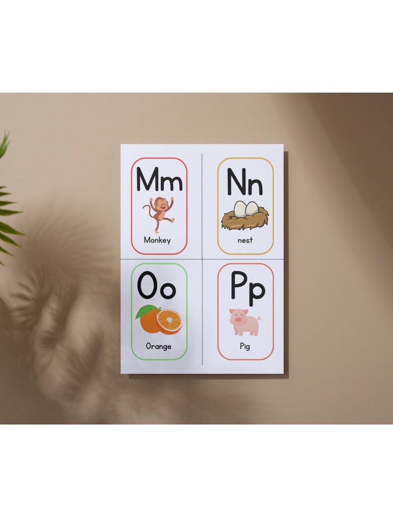 ABC Alphabet Flashcards, Pediatric Occupational Therapy Activity OT SLP ...