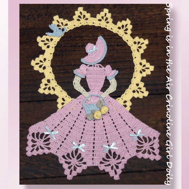 Crinoline Lady Crochet Pattern - Etsy