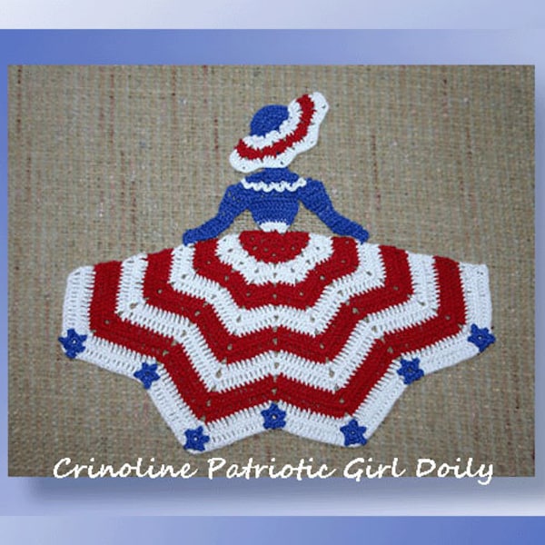 Crinoline Lady Crochet Pattern - Etsy