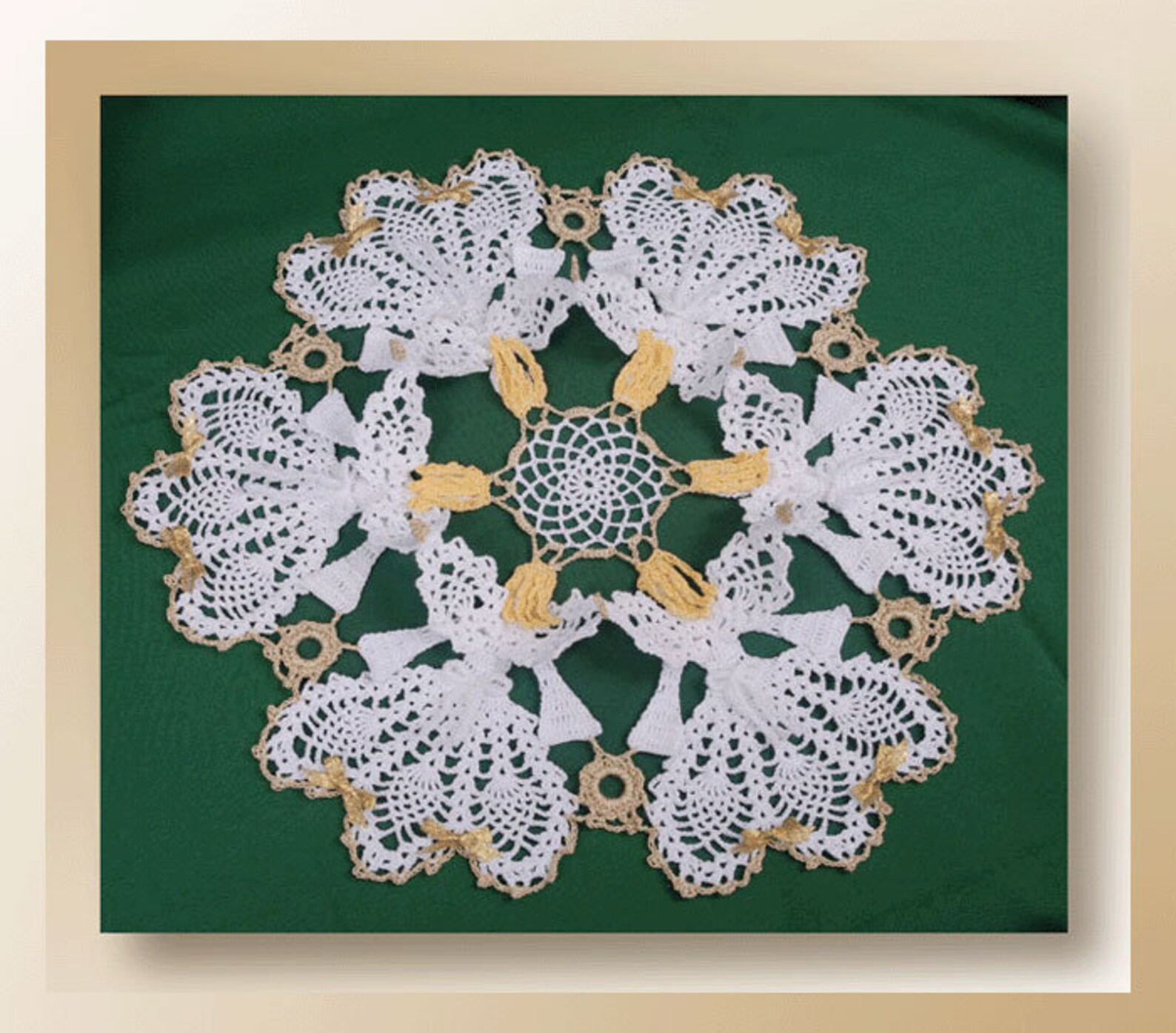 Circle of Angels Crinoline Doily - Etsy