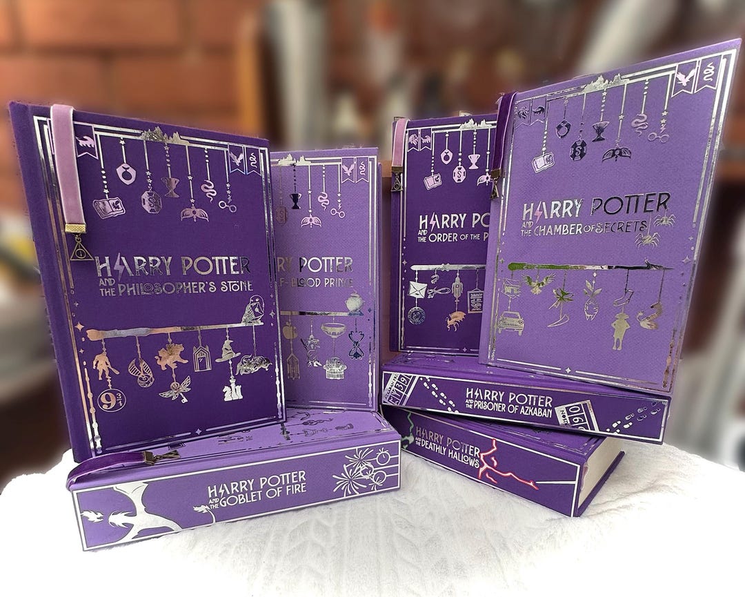 Harry Potter Special Edition Full Rebound Series - Etsy