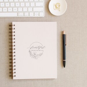 Beautiful Thoughts Journal // Thought Journal, Anxiety Journal, Therapy ...