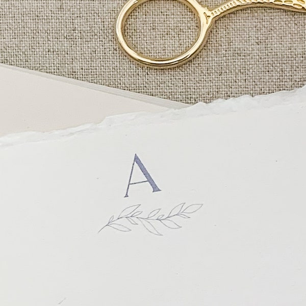 Torn Edge Note Cards - Etsy