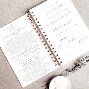 Anxiety Workbook, Mental Health Journal, Mental Wellness Journal ...