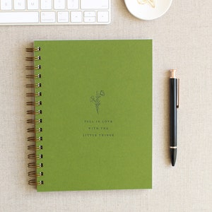 Little Things Journal // Thought Journal, Anxiety Journal, Therapy ...