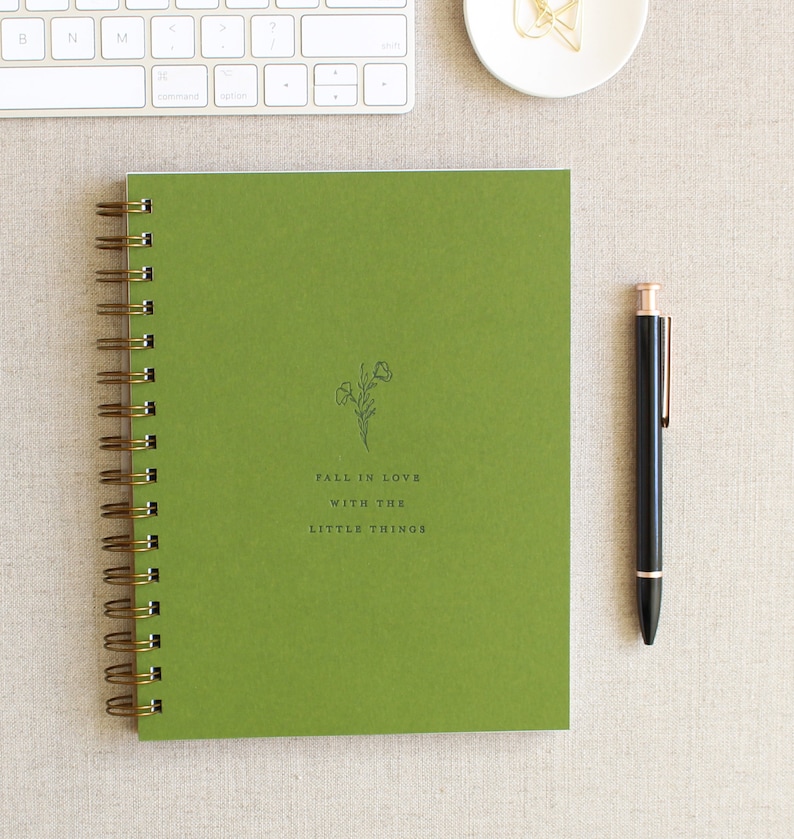 Little Things Journal // Thought Journal, Anxiety Journal, Therapy ...