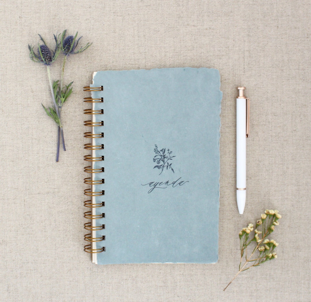 Agenda // Weekly Planner, Planner, Calendar, Whimsical Notebook ...