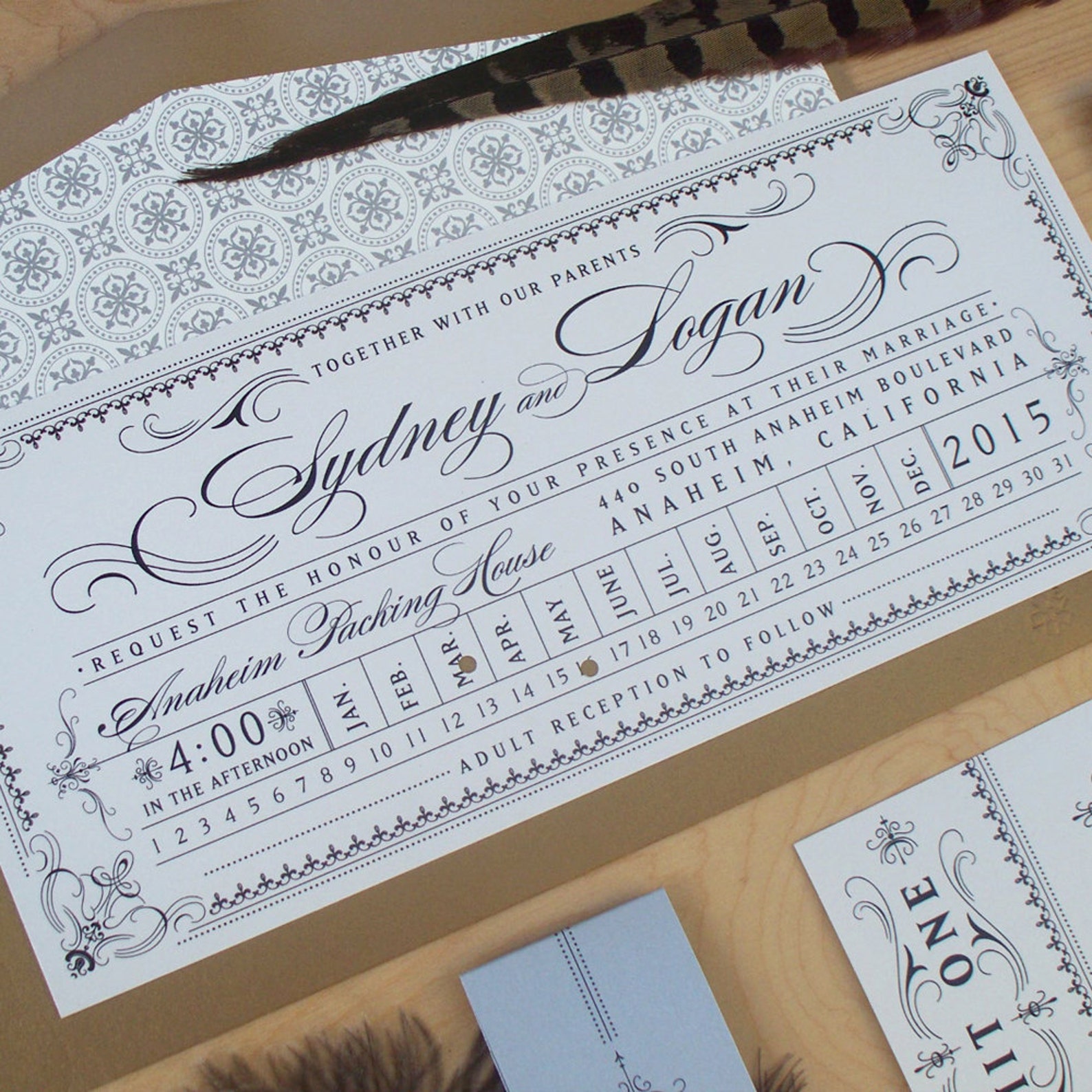 Ticket Wedding Invitation Steampunk Invitation Punch Card - Etsy