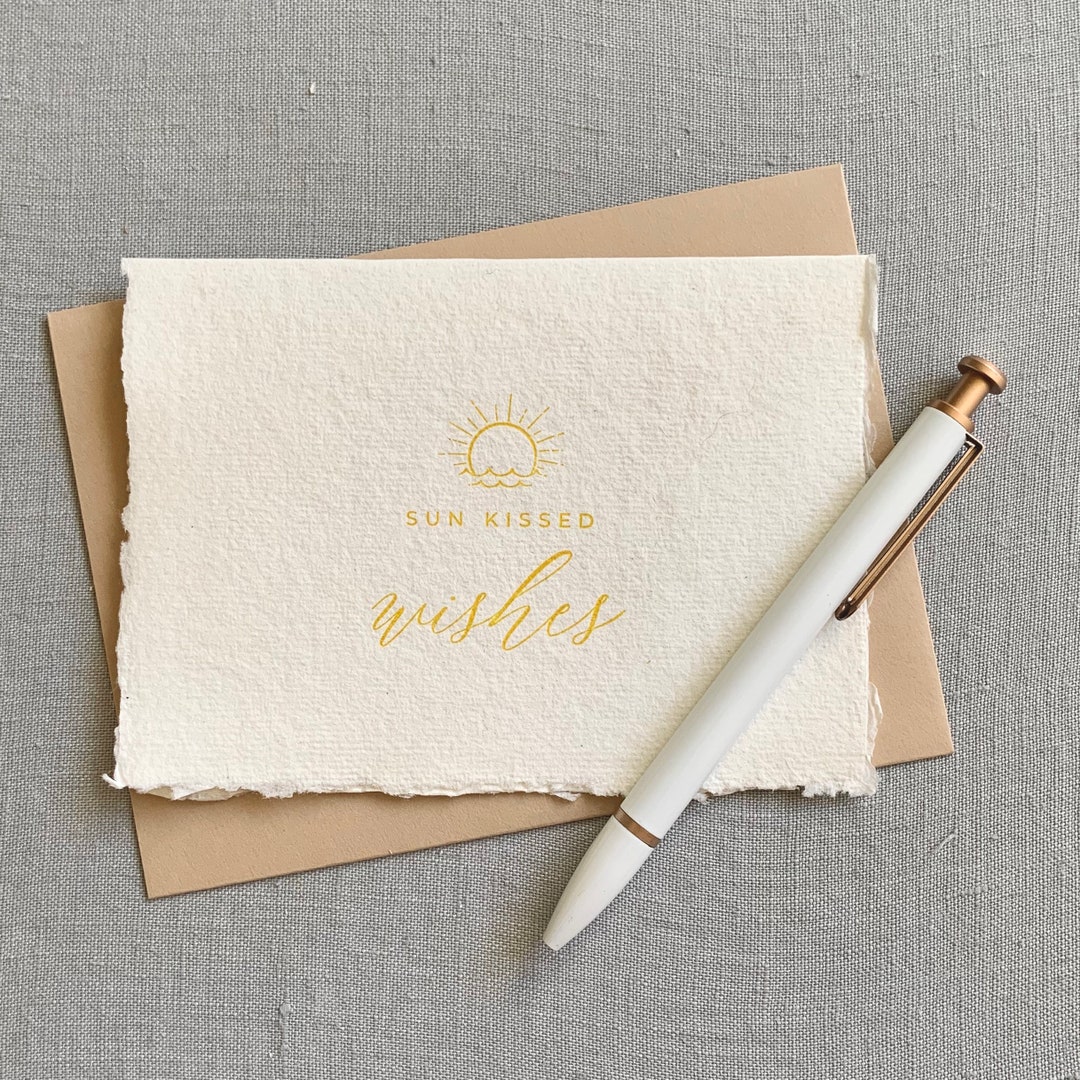 Sun Kissed Wishes Card // Summer Vibes, Warm Wishes, Best Wishes ...
