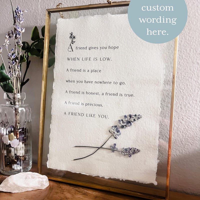 Custom Poem Print - Etsy