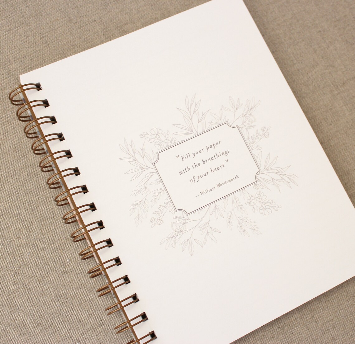 Beautiful Thoughts Journal // Thought Journal, Anxiety Journal, Therapy ...