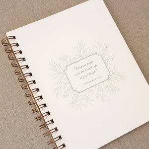 Little Things Journal // Thought Journal, Anxiety Journal, Therapy ...