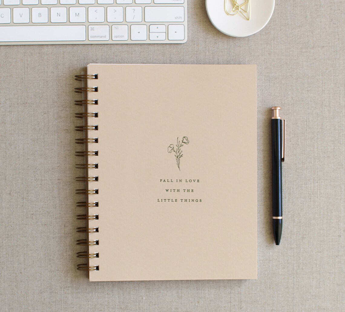 Little Things Journal // Thought Journal Anxiety Journal | Etsy