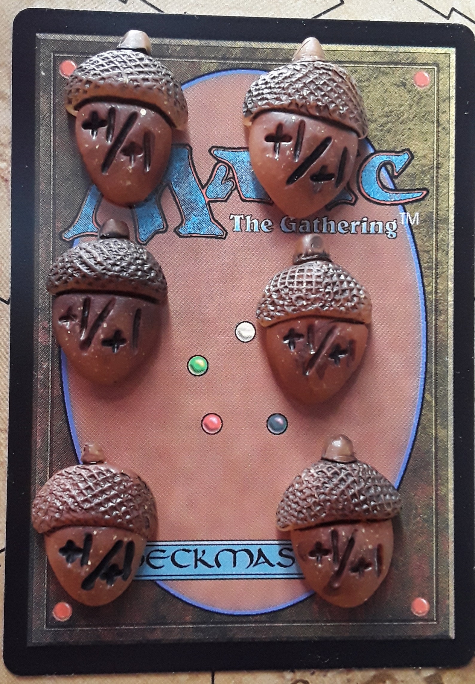 Acorn 1/1 counters for Magic: the Gathering | Etsy
