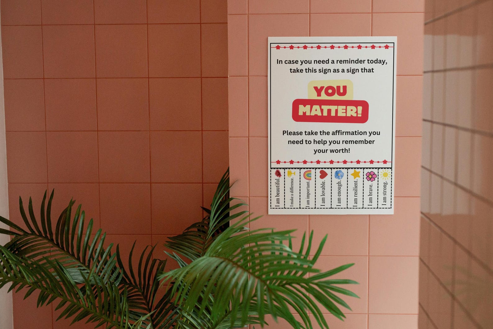 Affirmation "take One" Poster - Etsy