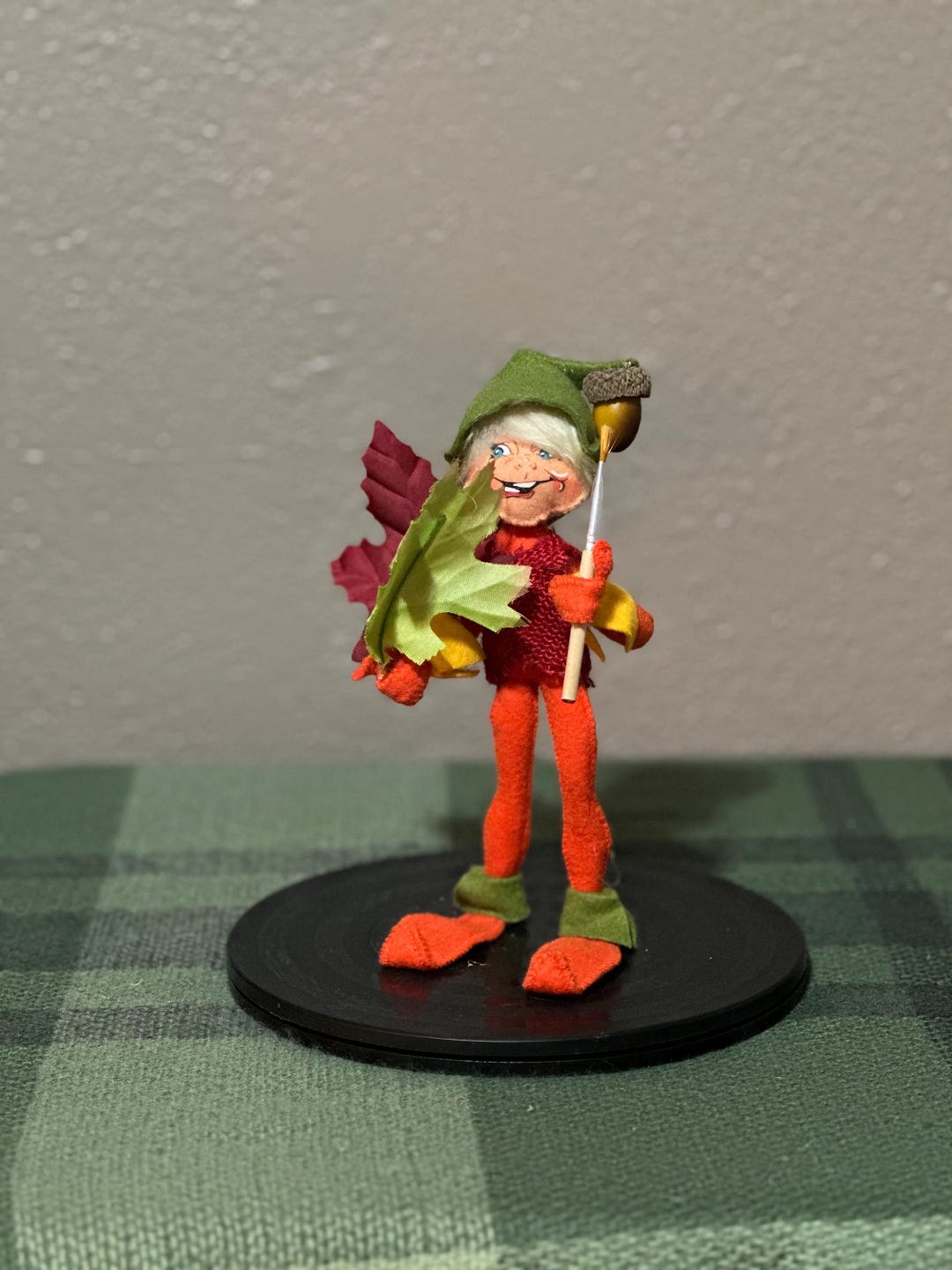 Annalee 9" Orange Artist Woodsprite Elf From 2012. Nice Display ...