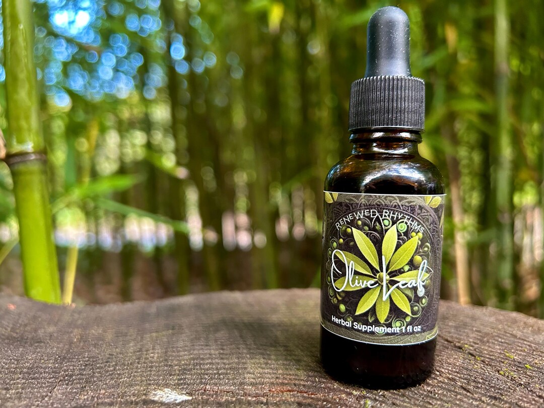 Olive Leaf | Olea Europaea | Revitalizing Essence | 1oz Elixir - Etsy