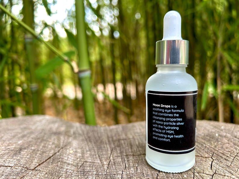 Moon Drops | Ionic Silver + MSM | Eye Drops | 1oz Solution - Etsy