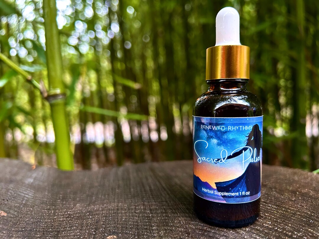 Sacred Pulse | Herbal Elixir | Women's Wellness | 1oz Tincture - Etsy
