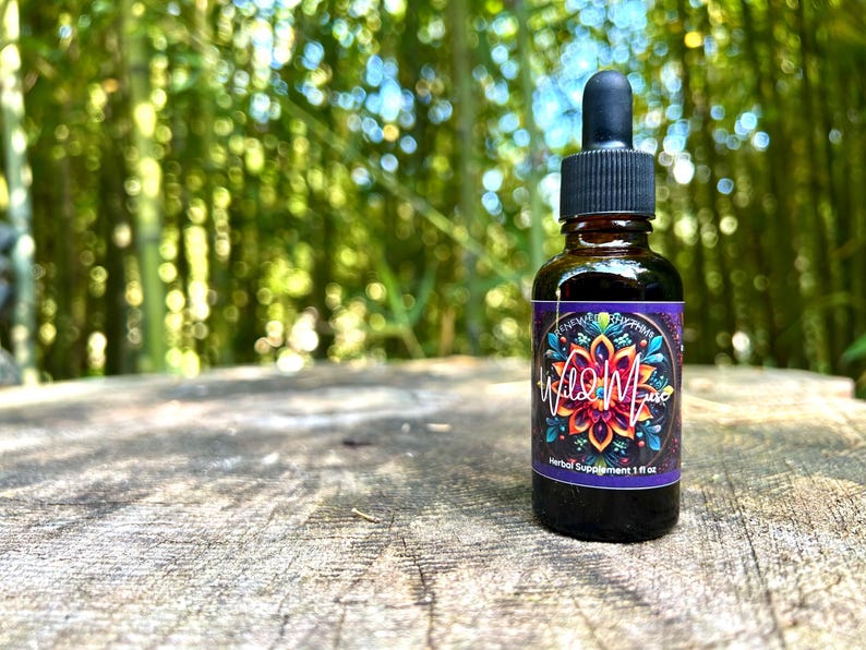 Wild Muse | Herbal Elixir | Creative Flow & Inspired Energy | 1oz ...
