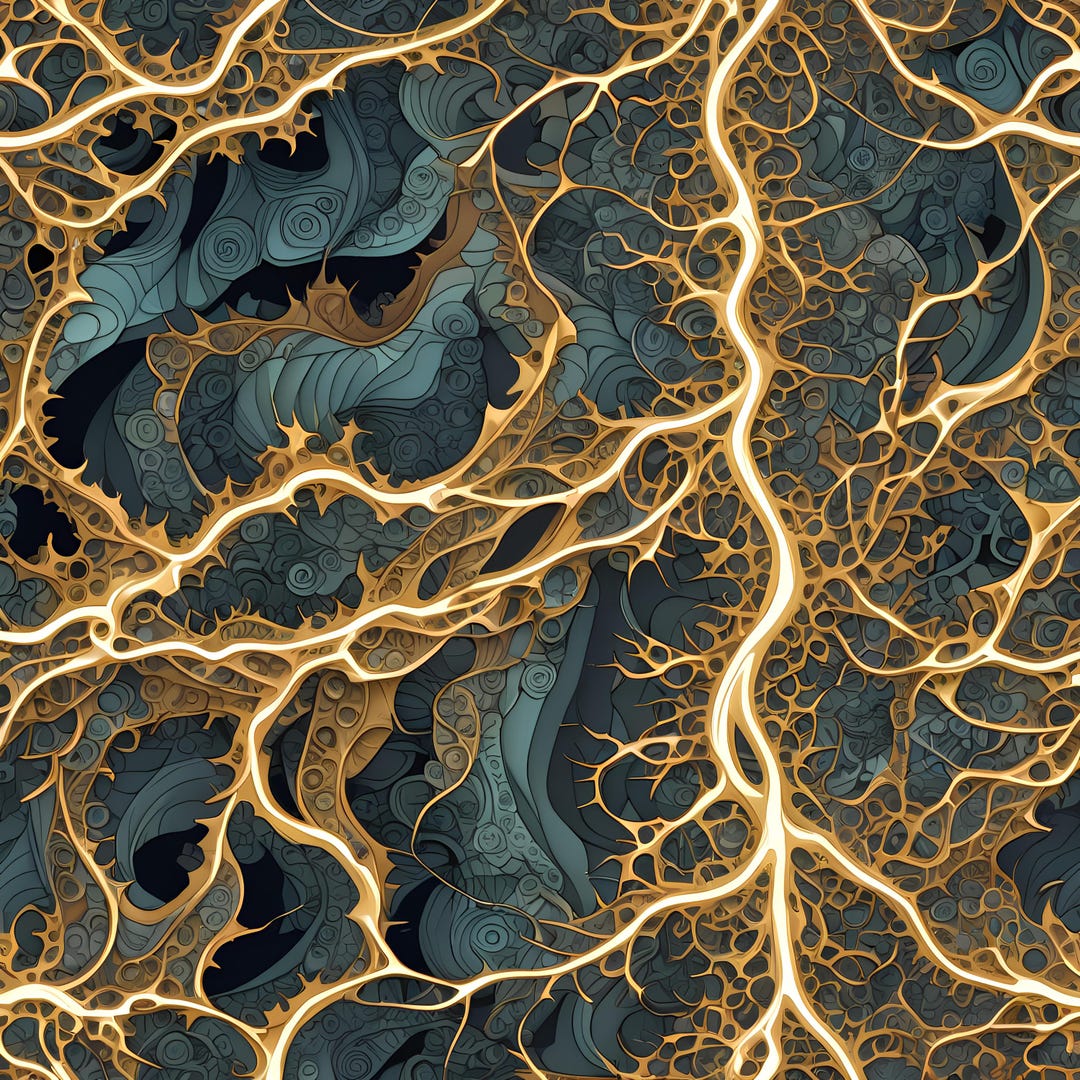 Lightning Storm - Abstract Art - Electricity - - Etsy
