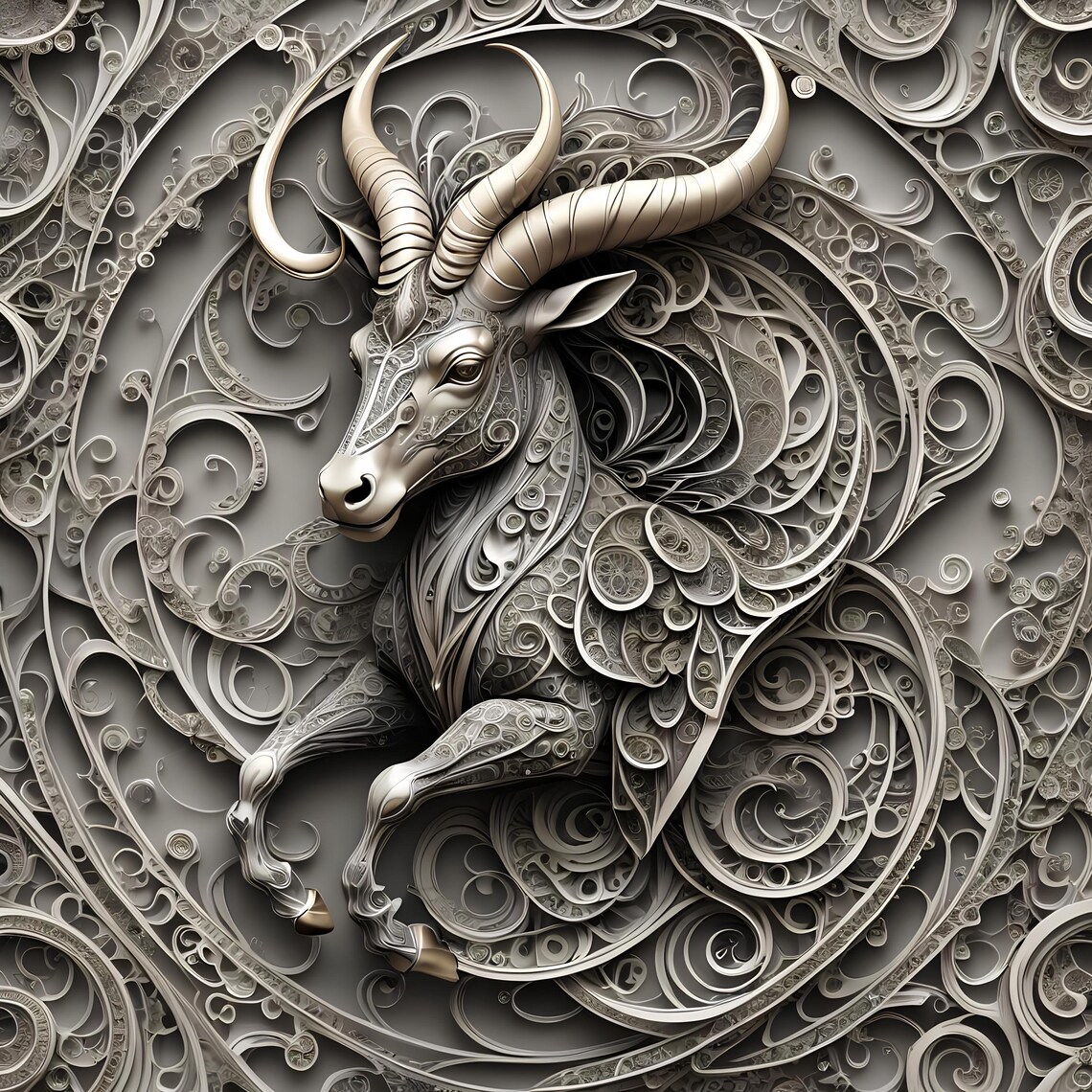 Capricorn -- 10th Sign of the Zodiac - Earth Sign - Etsy