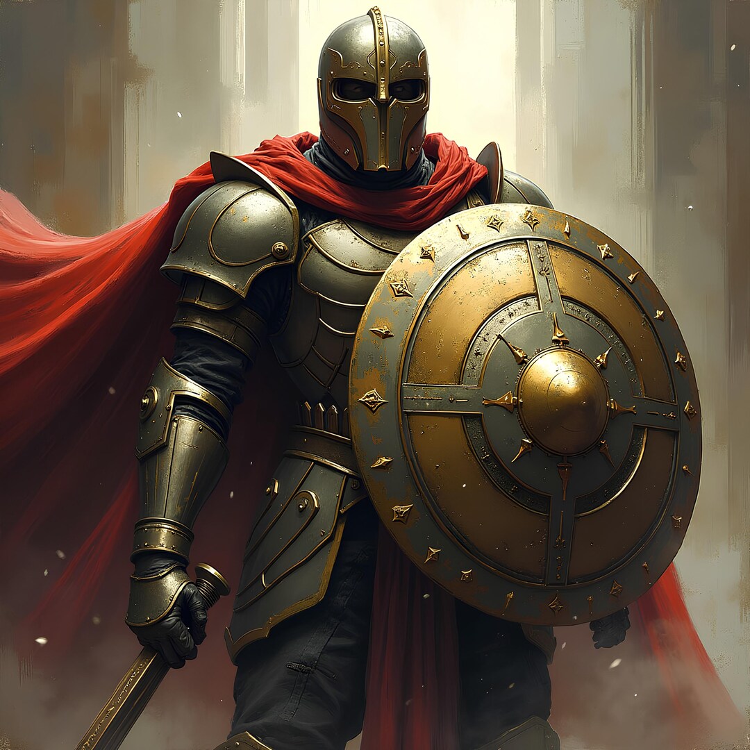 Knight of the Realm - Fantasy - Mideval - Dragons - - Etsy