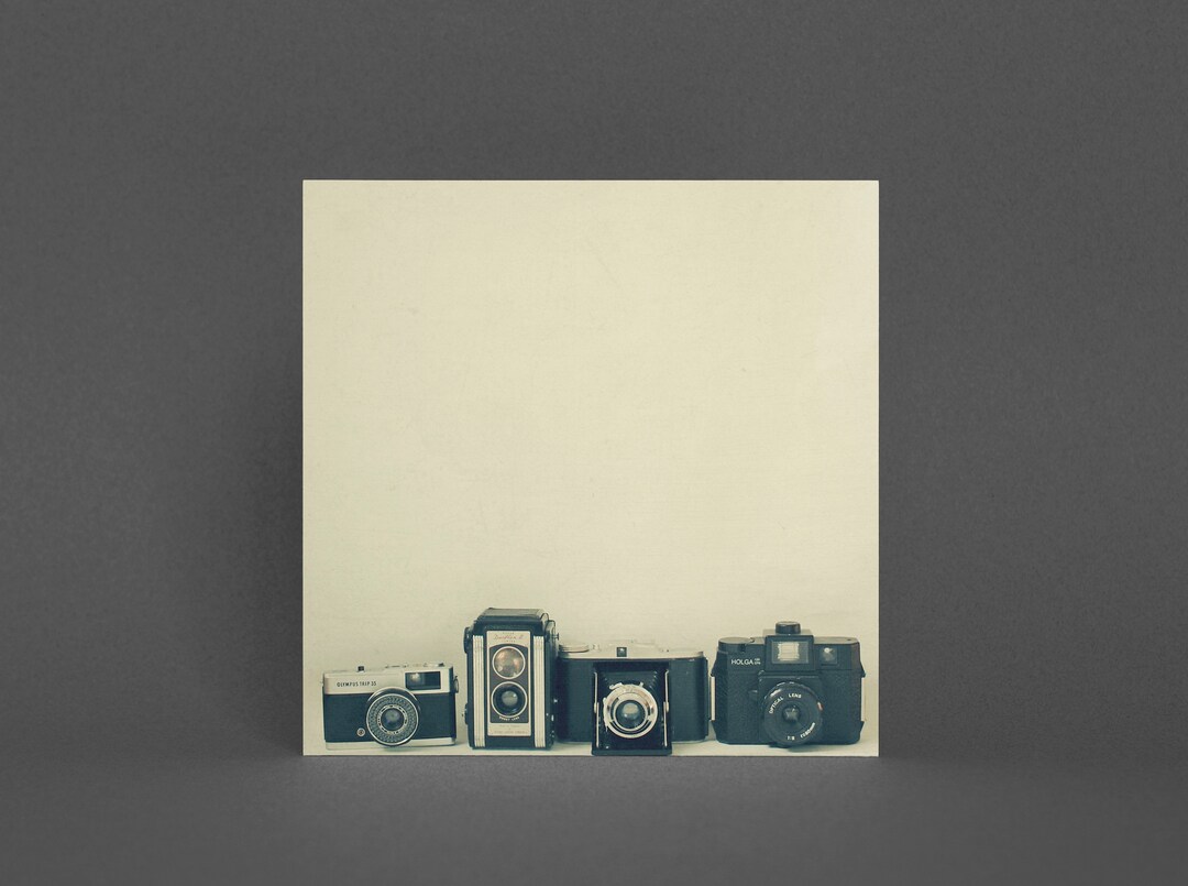 Camera Greeting Card, Card for Photographer - Camera Collection - Etsy