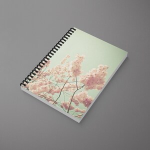 Cherry Blossom Spiral Notebook - in All It's Glory - Etsy