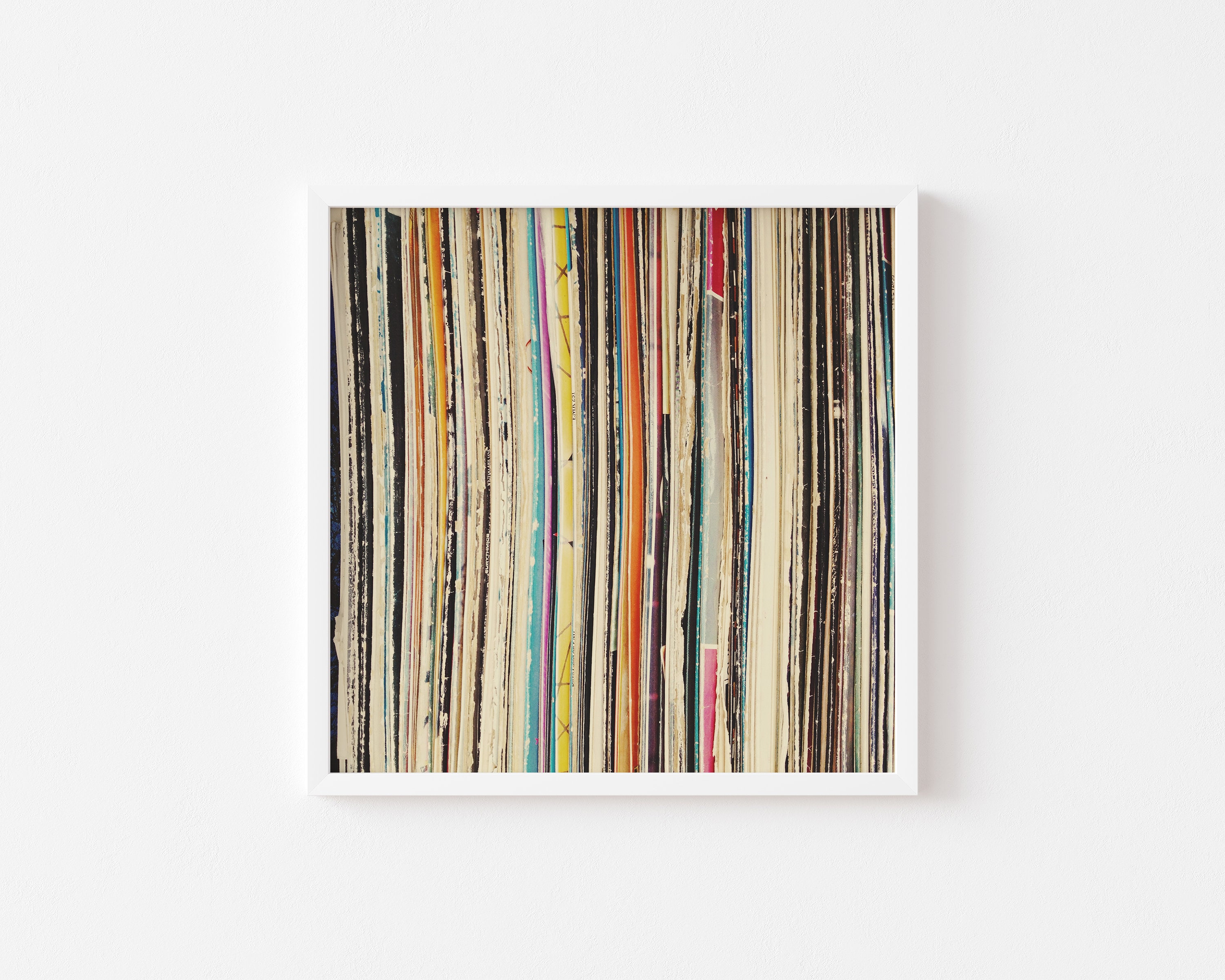 Vinyl Record Art, Iconic Retro Spine Print for Music Lovers - Record ...