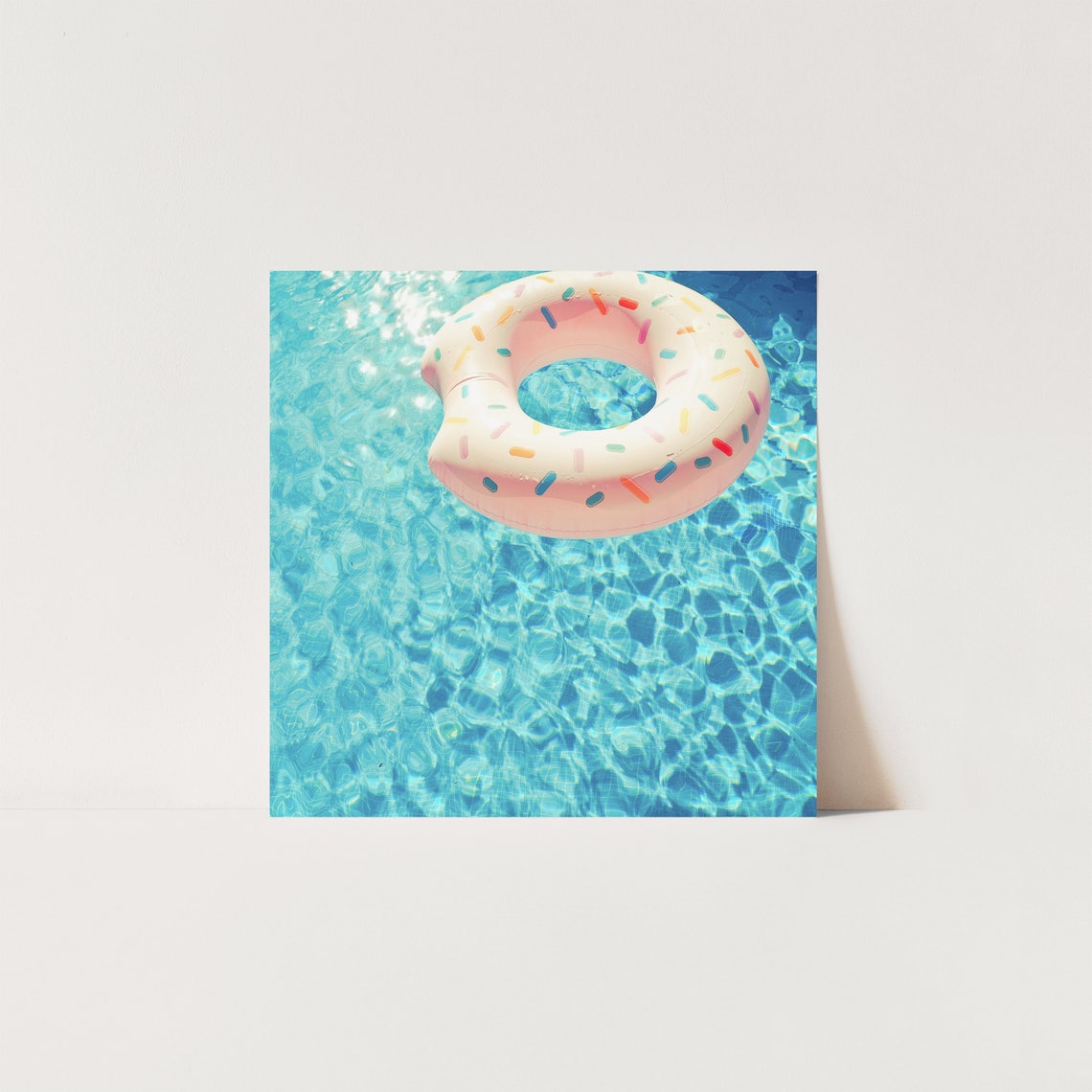 Swimming Pool Greetings Card Summer Card Swimming Pool VII | Etsy