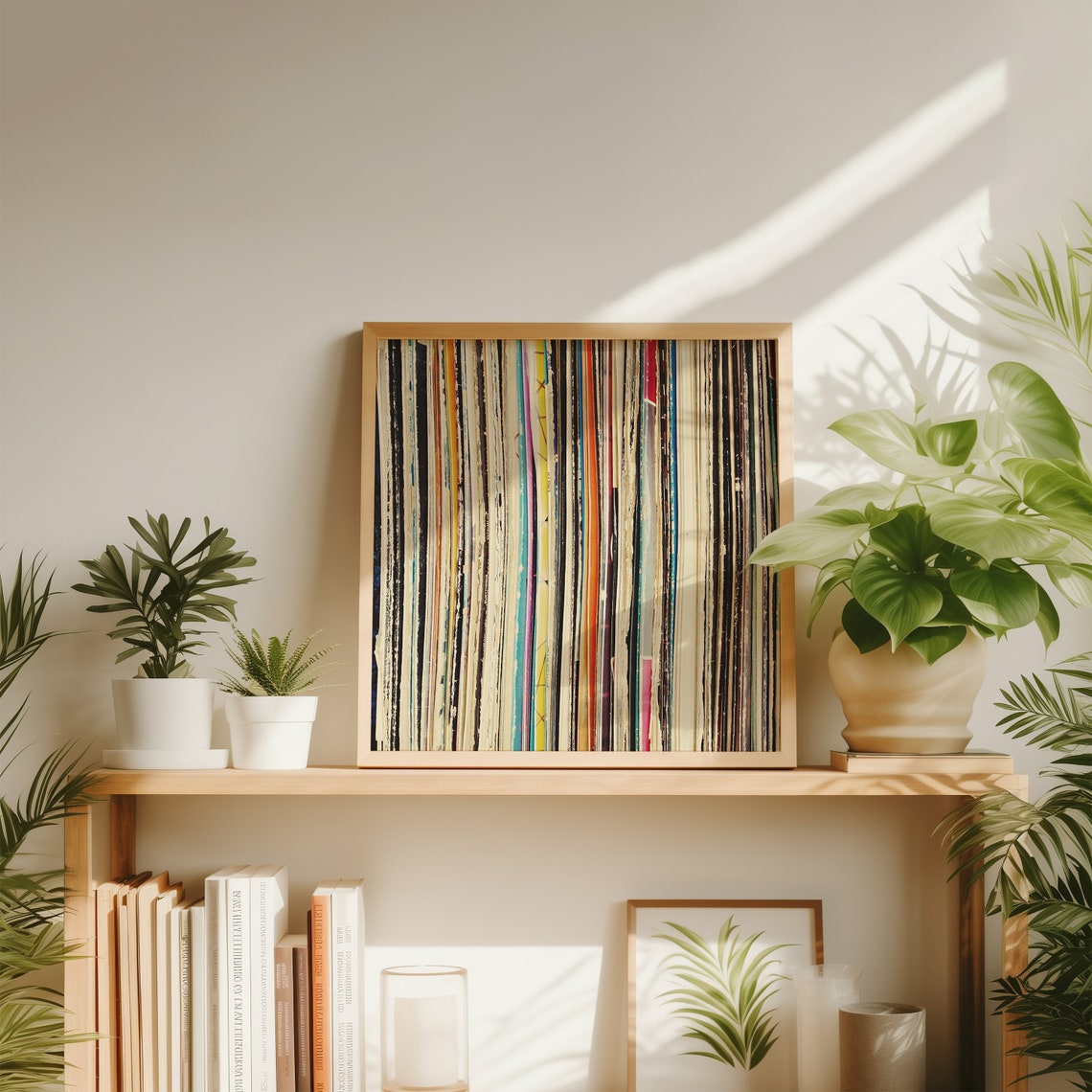 Vinyl Record Art, Iconic Retro Spine Print for Music Lovers - Record ...