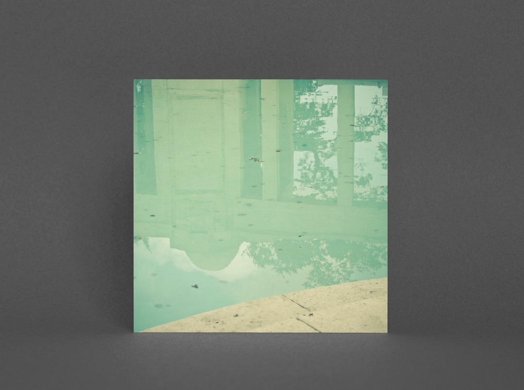 Swimming Pool Greetings Card, Summer Card - Reflections - Etsy