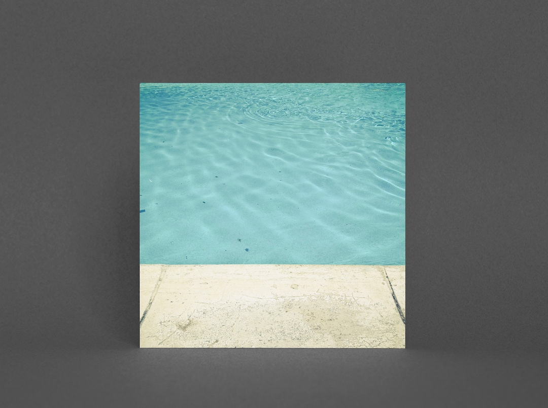 Swimming Pool Greetings Card: Serene Summer Design - Etsy