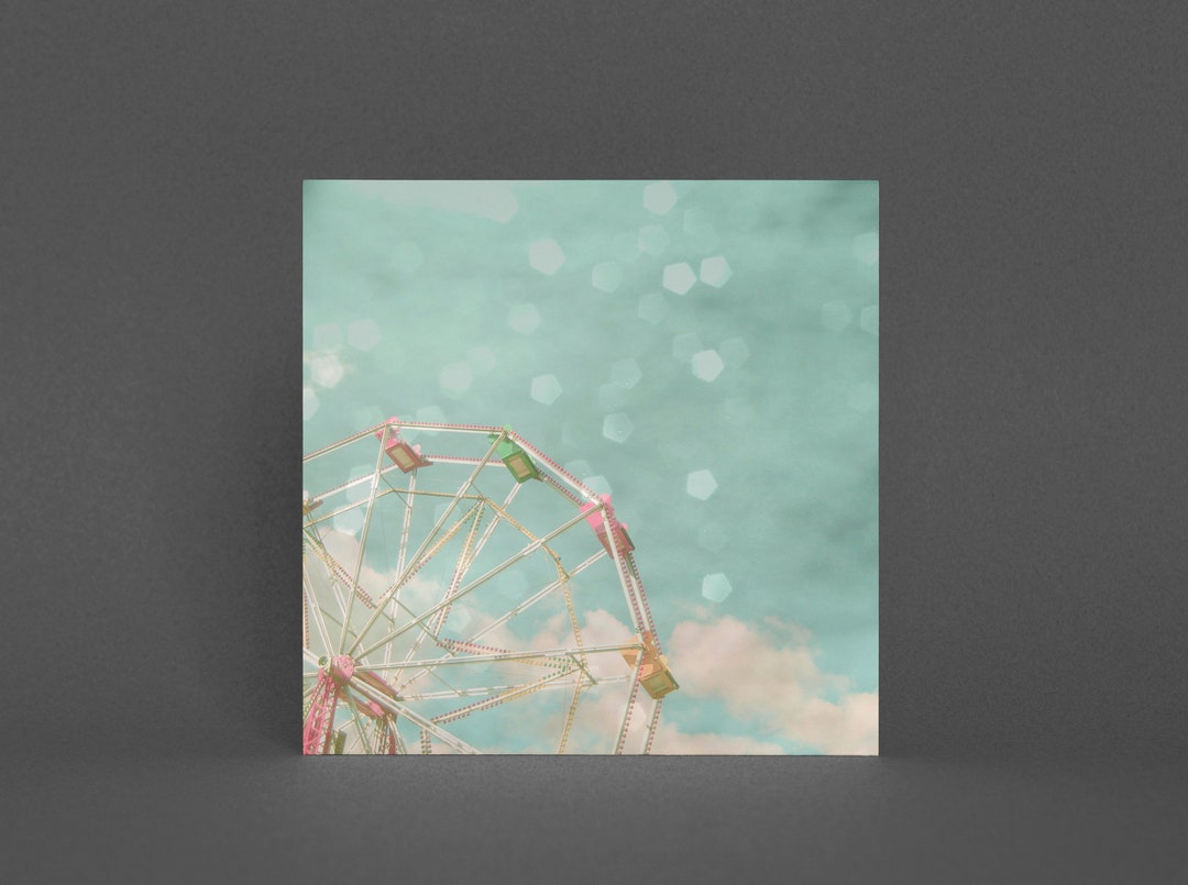 Ferris Wheel Greetings Card - Candy Wheel - Etsy