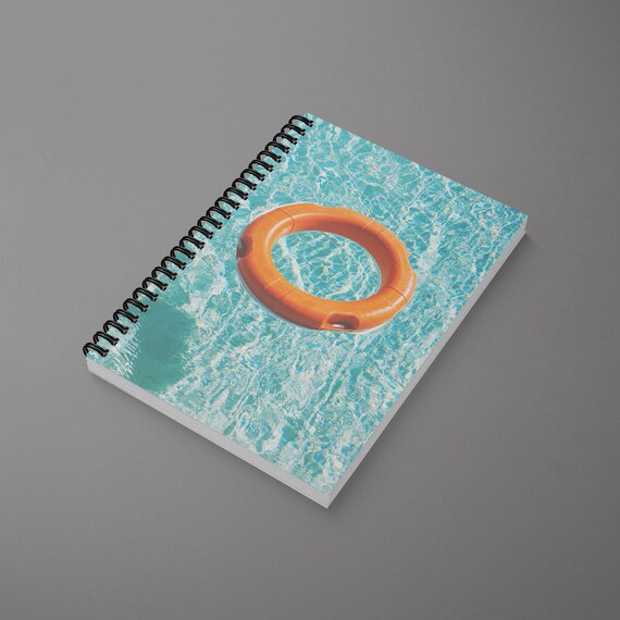 Swimming Pool Spiral Notebook Swimming Pool III - Etsy