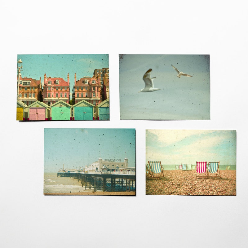 Seaside Postcards - Etsy