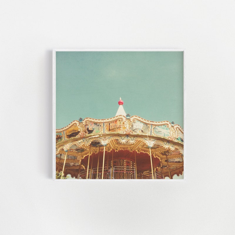 Carousel Art - Etsy
