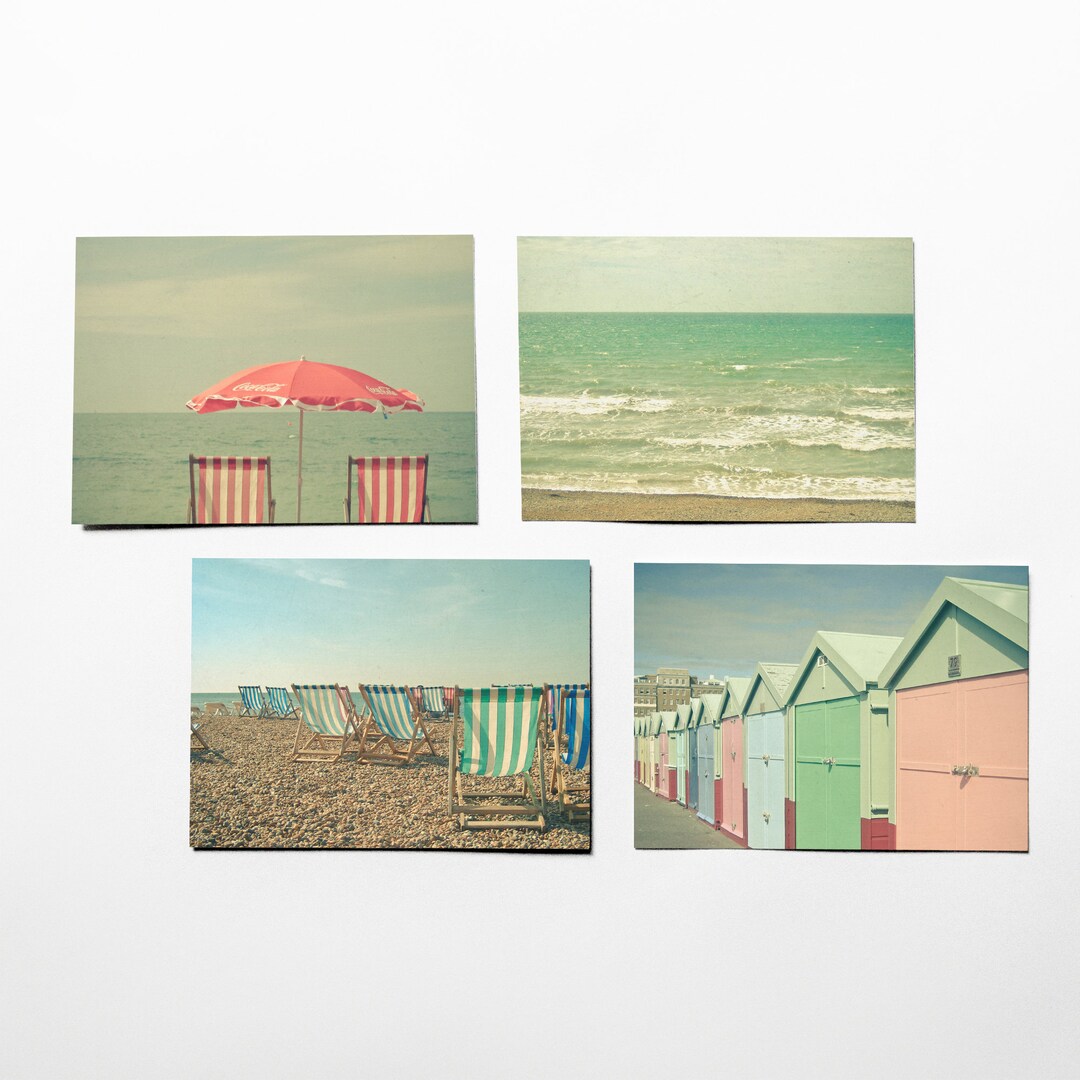 Retro Postcards, Writing Gifts, Brighton Postcards - Vacation - Etsy UK