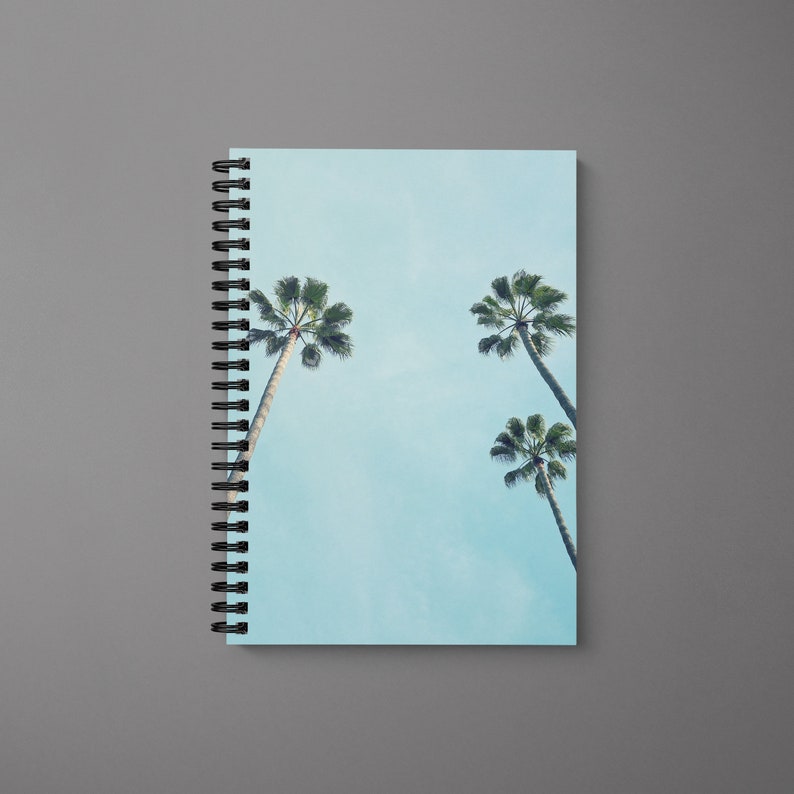 Palm Tree Spiral Notebook Towering Palms - Etsy UK
