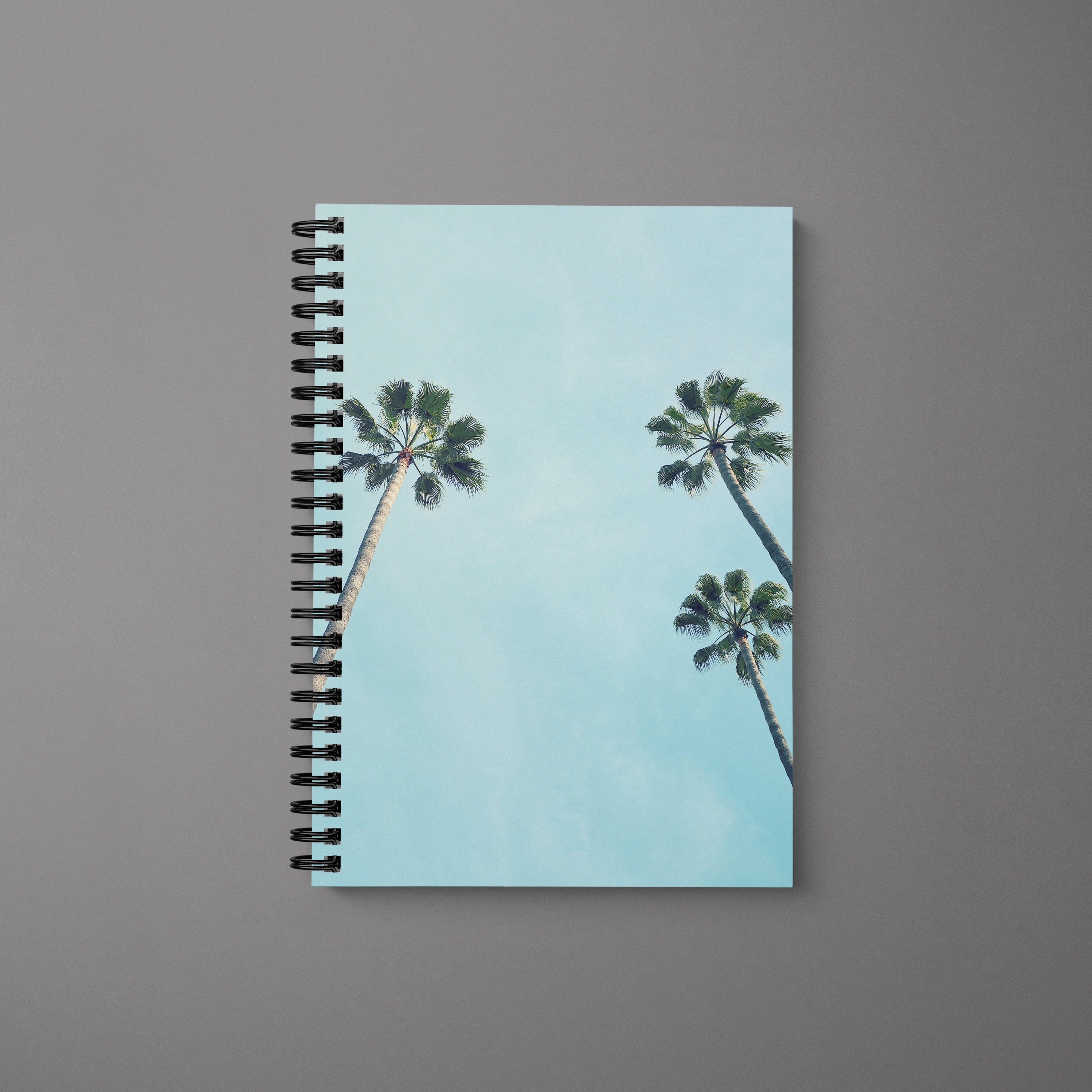 Palm Tree Spiral Notebook Towering Palms - Etsy UK