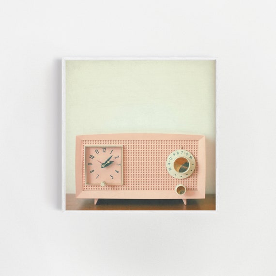 Music Wall Art Radio Print Easy Listening | Etsy