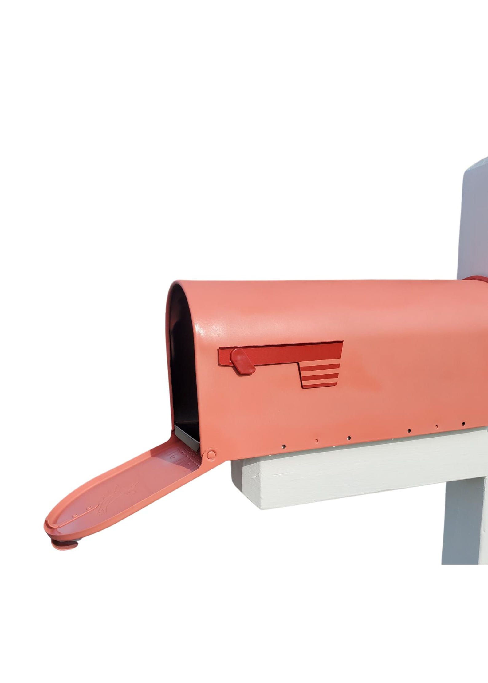 Coral Painted Mailbox, Tropical Mailbox, Housewarming Gift, Closing ...