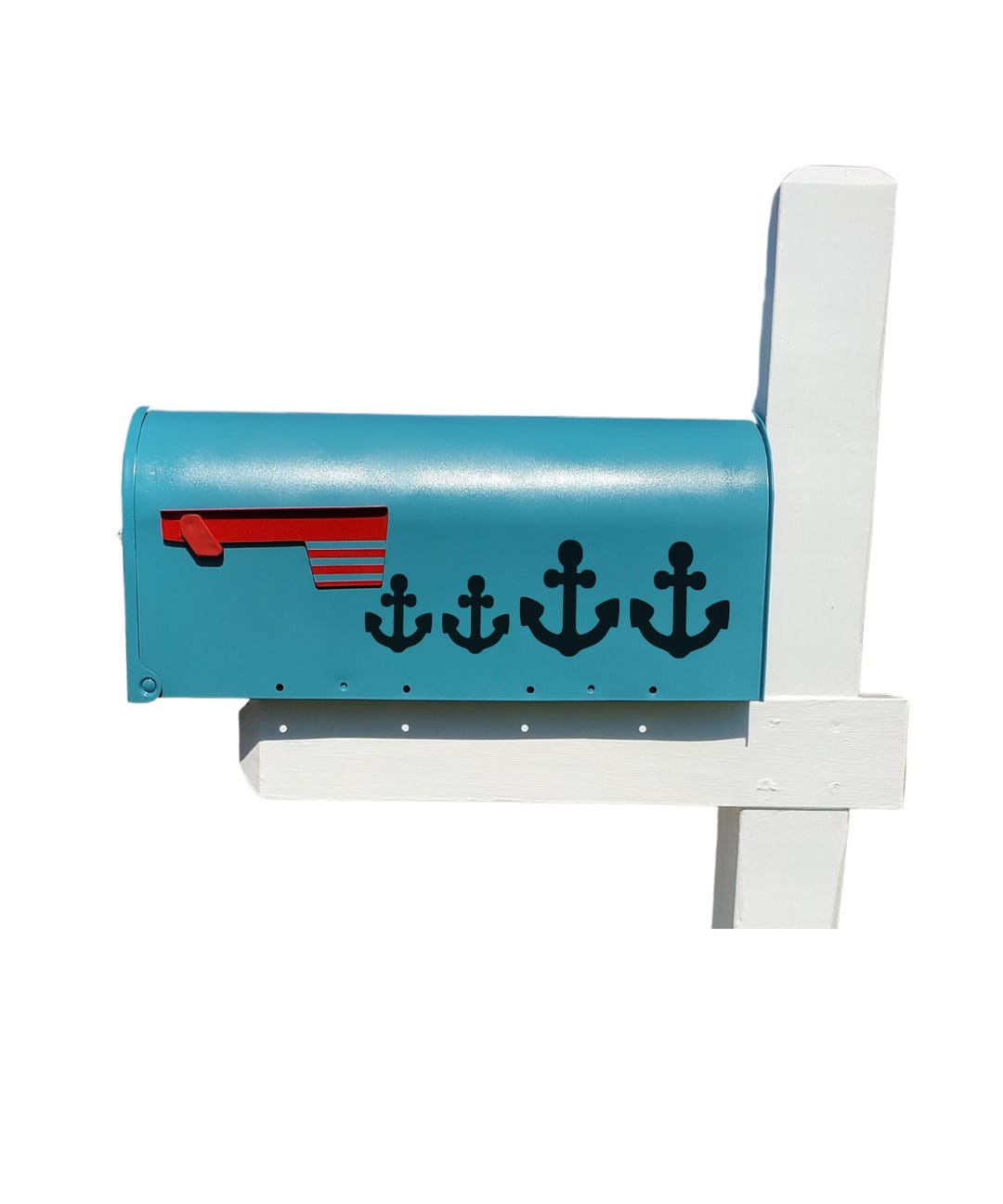Anchor Mailbox for Boat Lover Gifts, Nautical Decor for New Homeowner ...