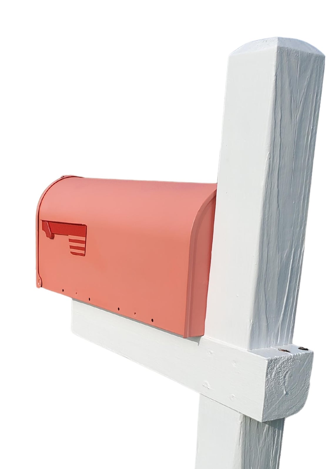Coral Painted Mailbox, Tropical Mailbox, Housewarming Gift, Closing ...