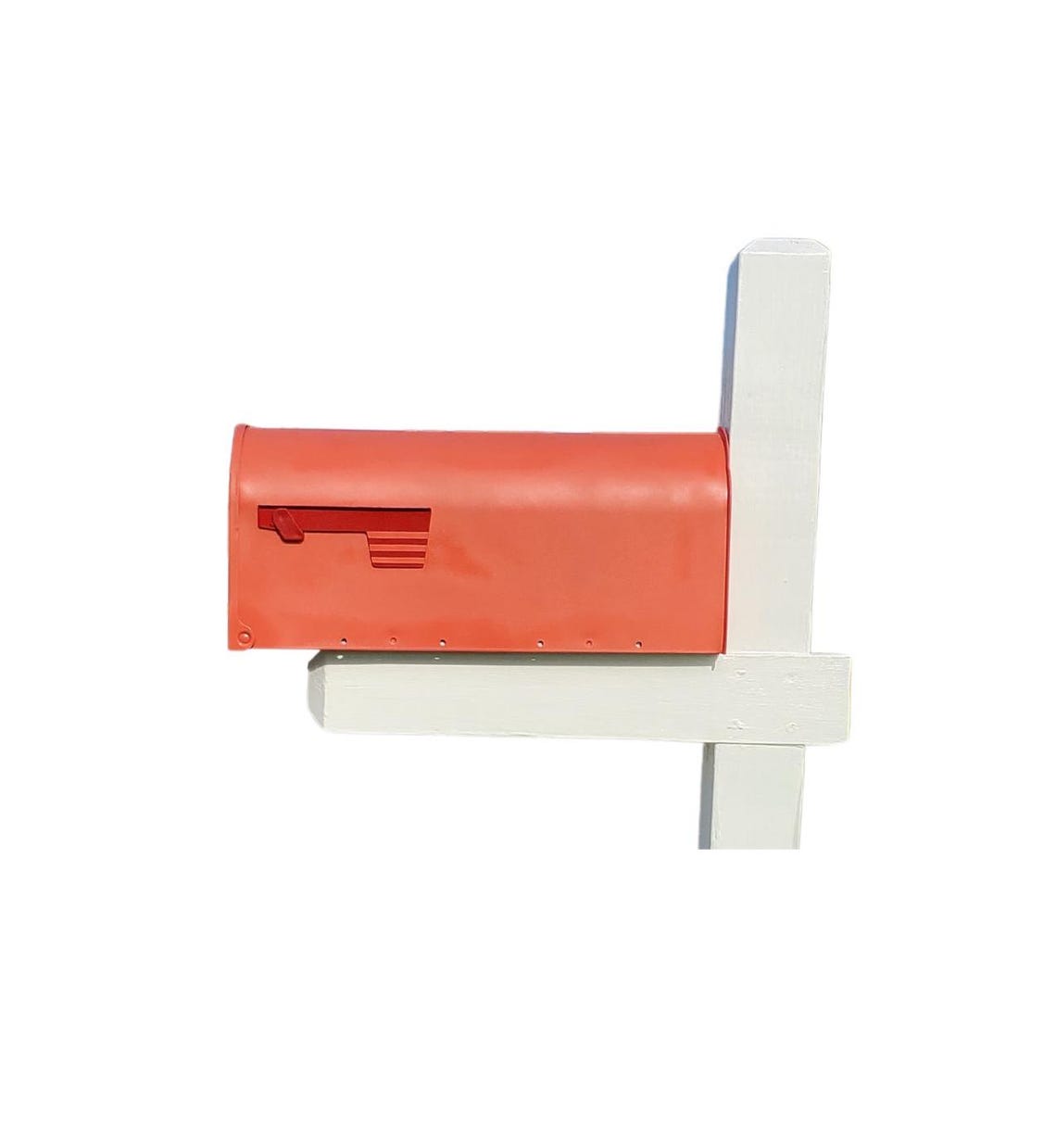 Coral Painted Mailbox, Tropical Mailbox, Housewarming Gift, Closing ...