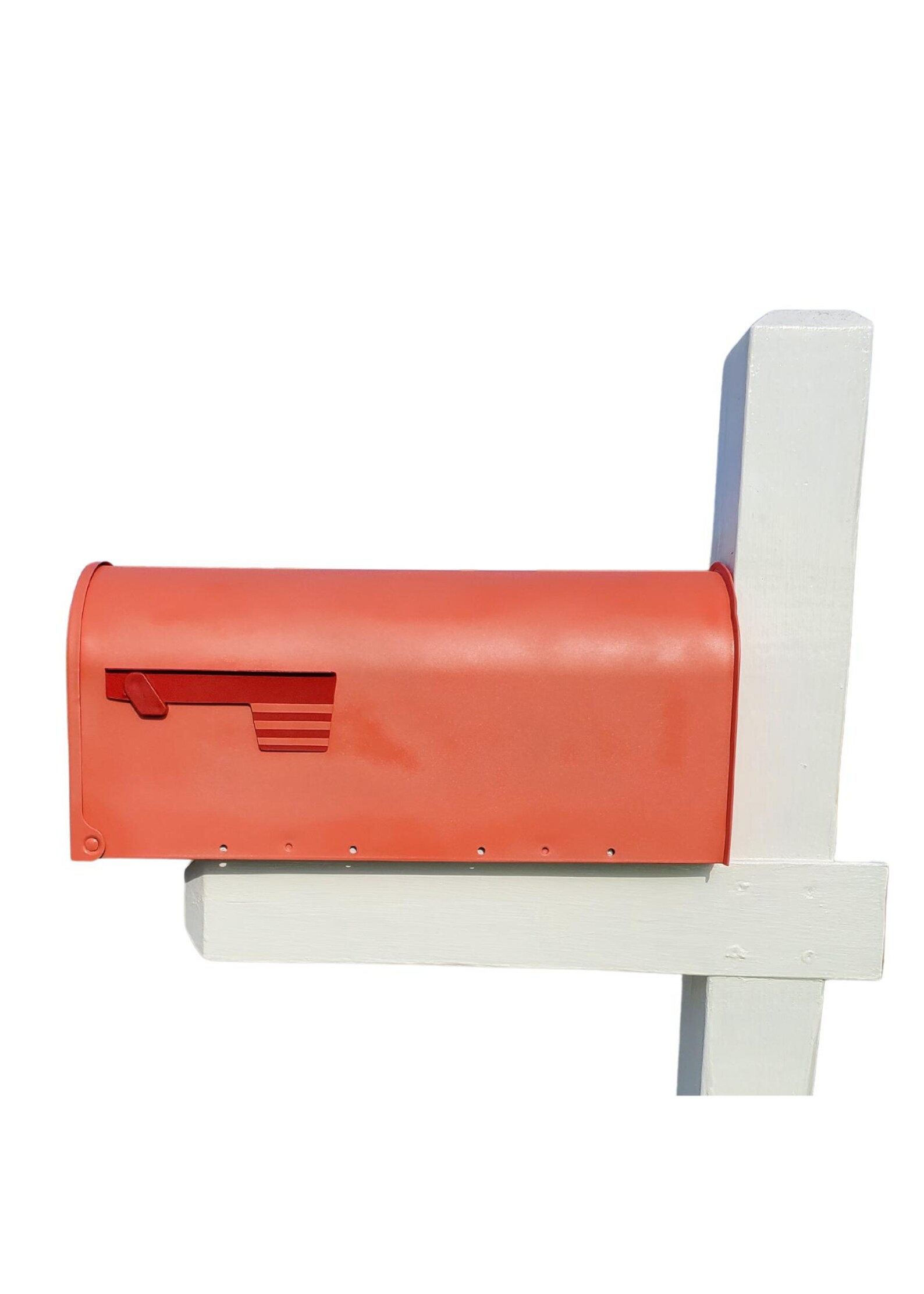 Coral Painted Mailbox, Tropical Mailbox, Housewarming Gift, Closing ...