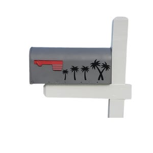 Palm Tree Mailbox, Tropical Mailbox, Housewarming Gift, Closing Gift ...
