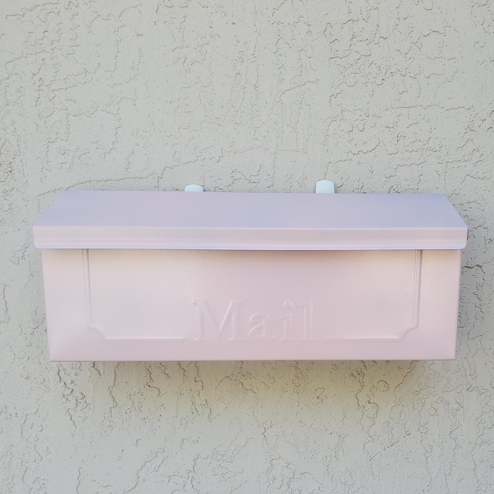 Teal Wall Mount Mailbox for Office or Townhouse Mailbox, Closing Gift ...