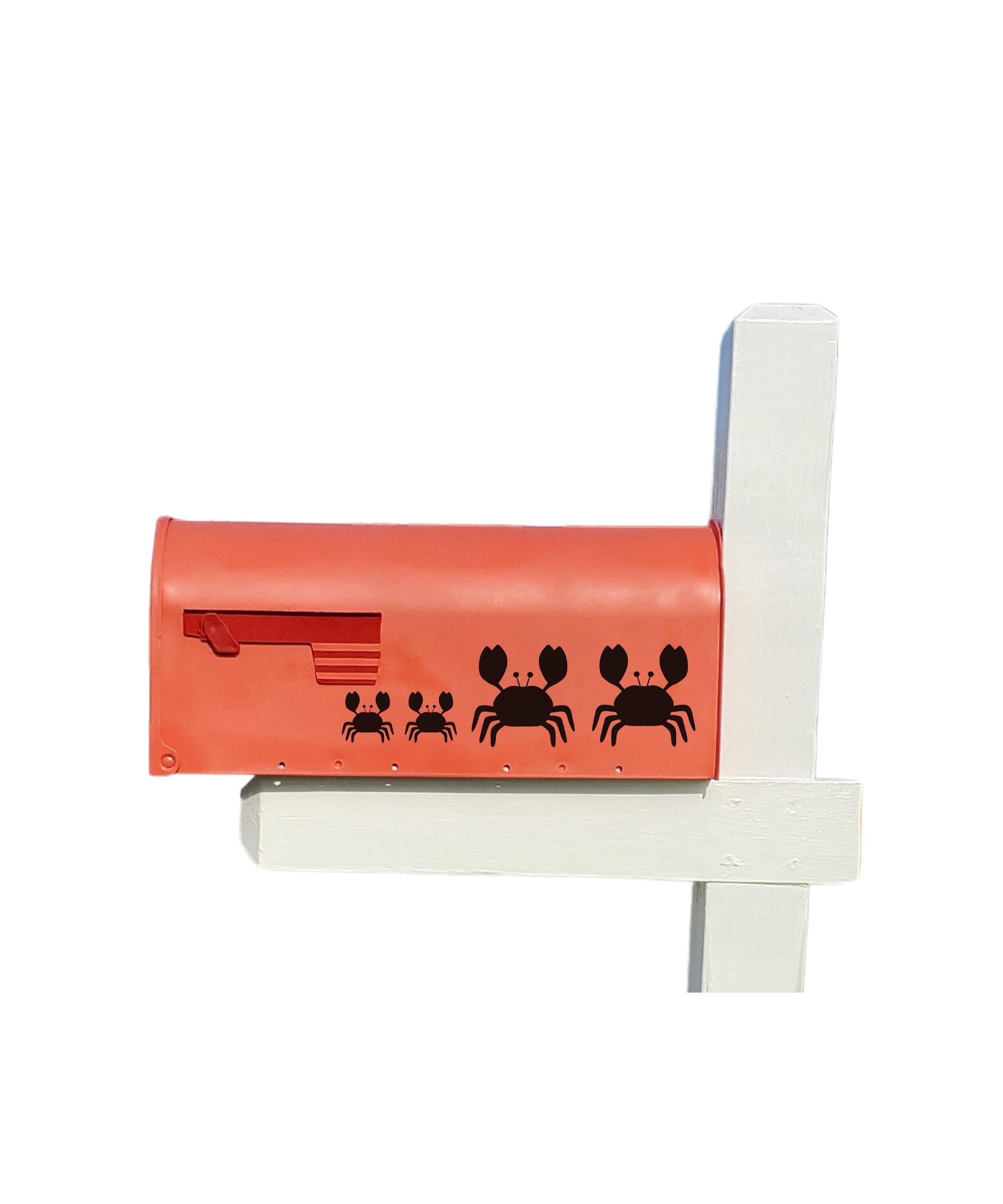 Custom Crab Mailbox, Beach House Decor, Unique Blue Mailboxes for ...
